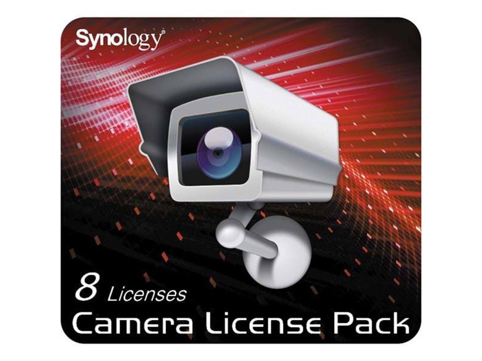 Synology Camera License Pack - 8 pack Lizenz, 8 Kameras | Günstig