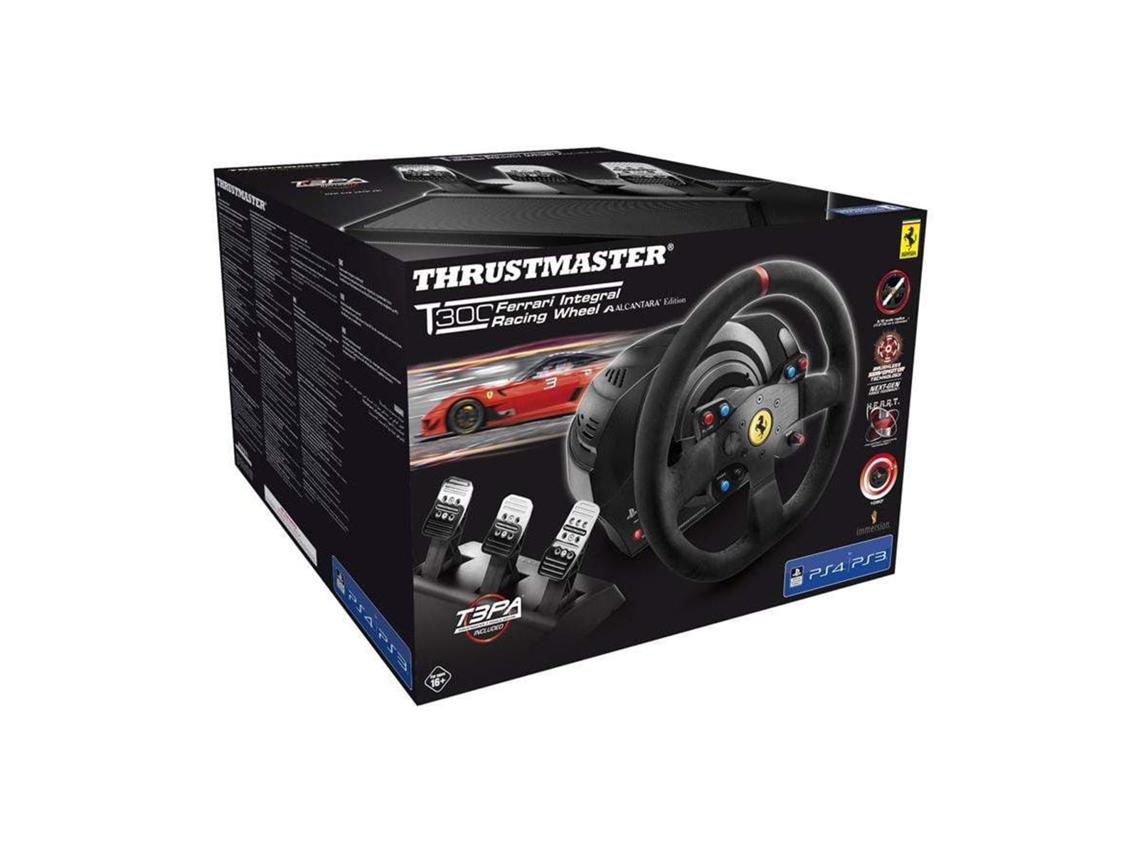 Thrustmaster T300 Ferrari - Alcantara edition - Wired Controller - Sony ...