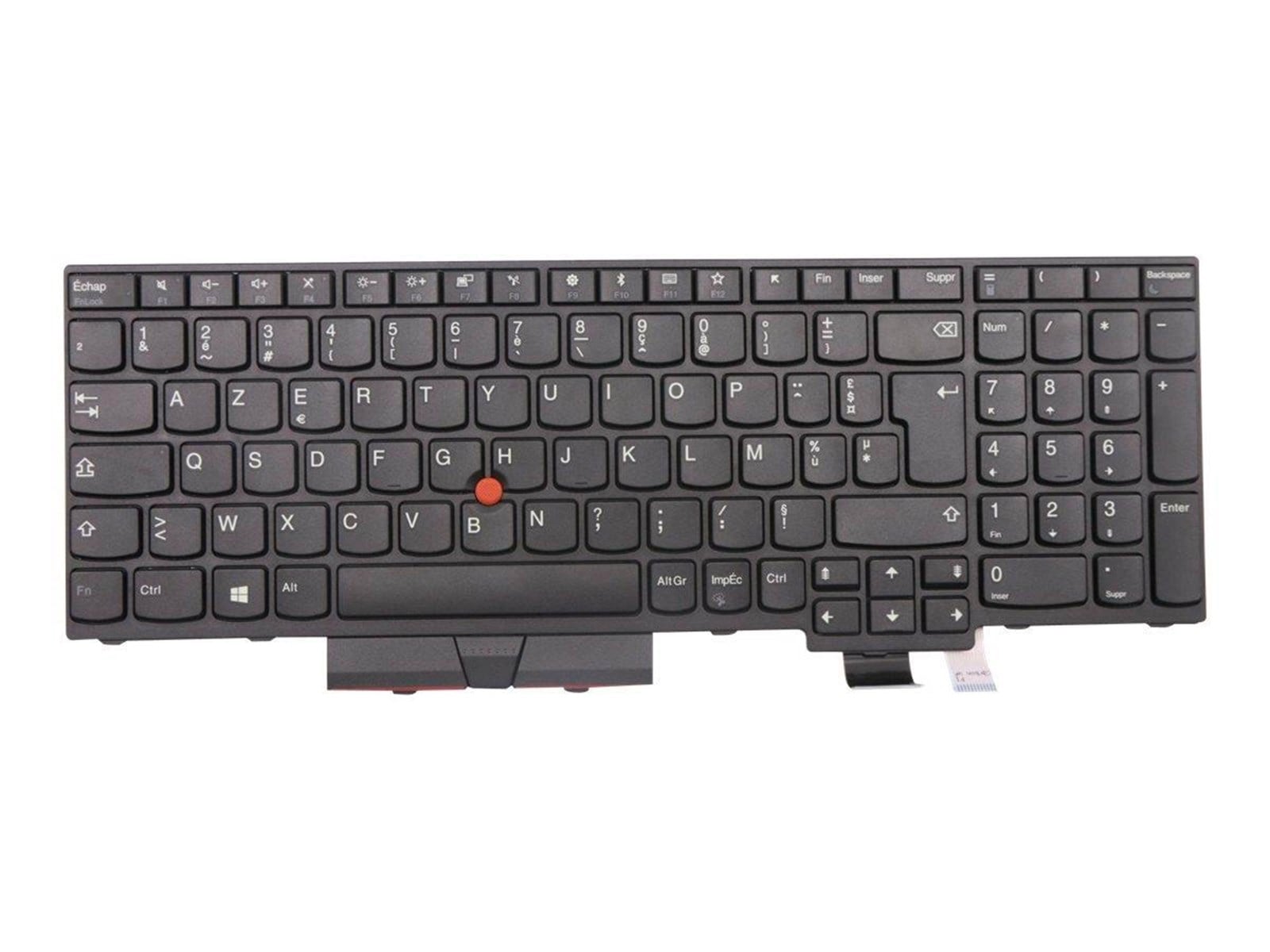 Lenovo - notebook replacement keyboard - with Trackpoint UltraNav ...