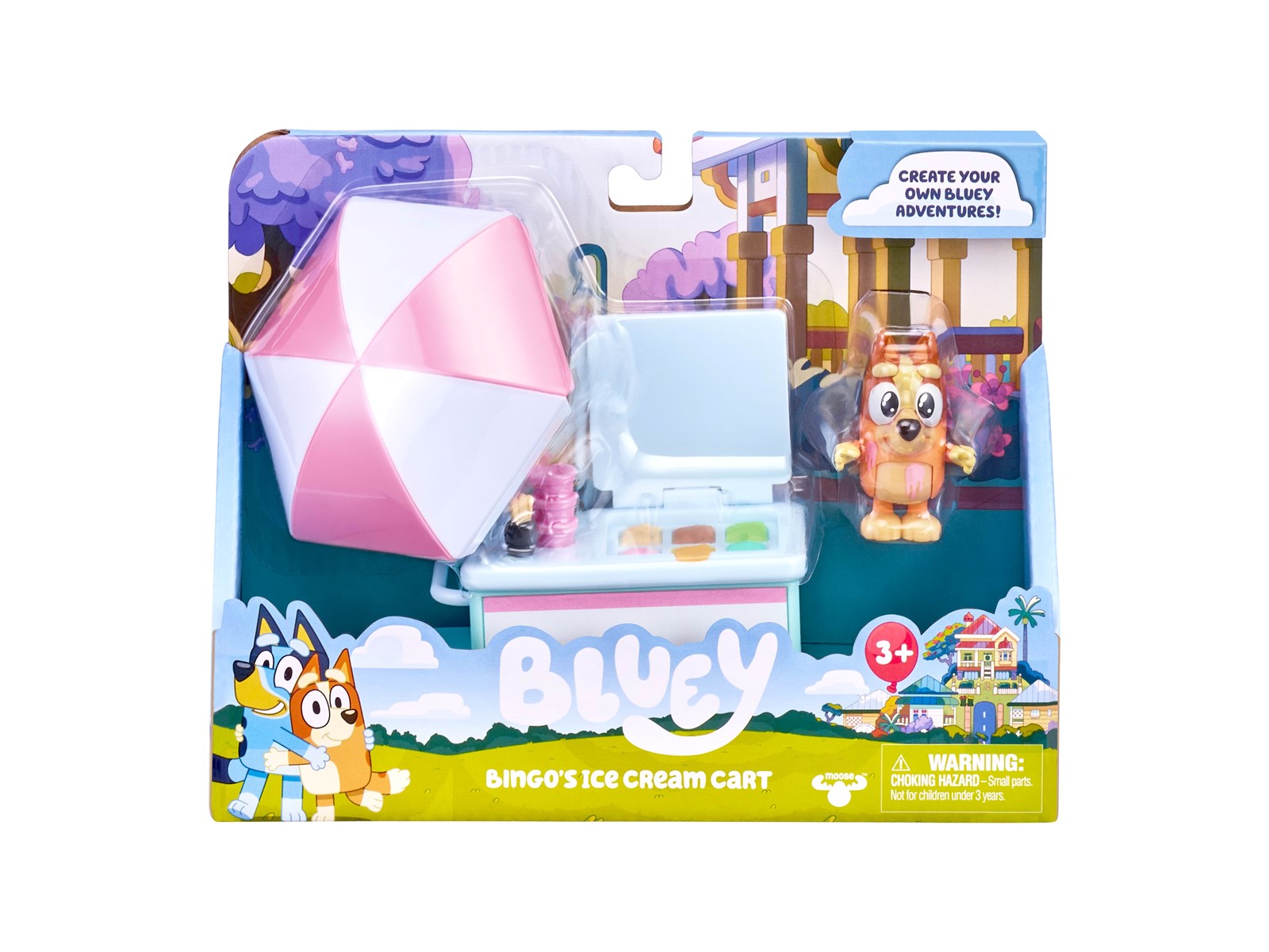 Bluey Ice Cream Playset w. Bingo | Auf Lager | Günstig
