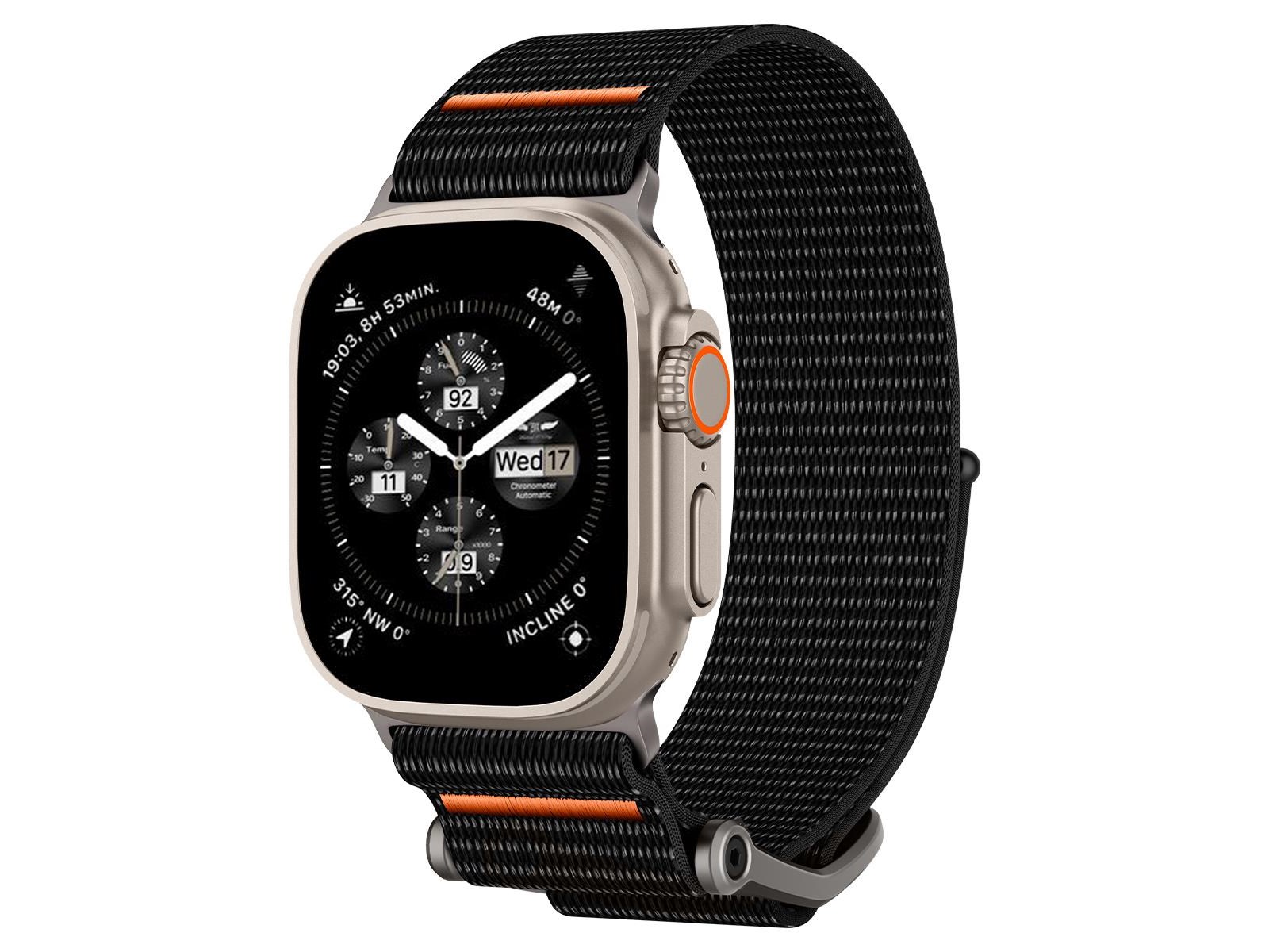Spigen DuraPro Flex - black - Apple Watch 49mm/46mm/45mm/44mm/42mm