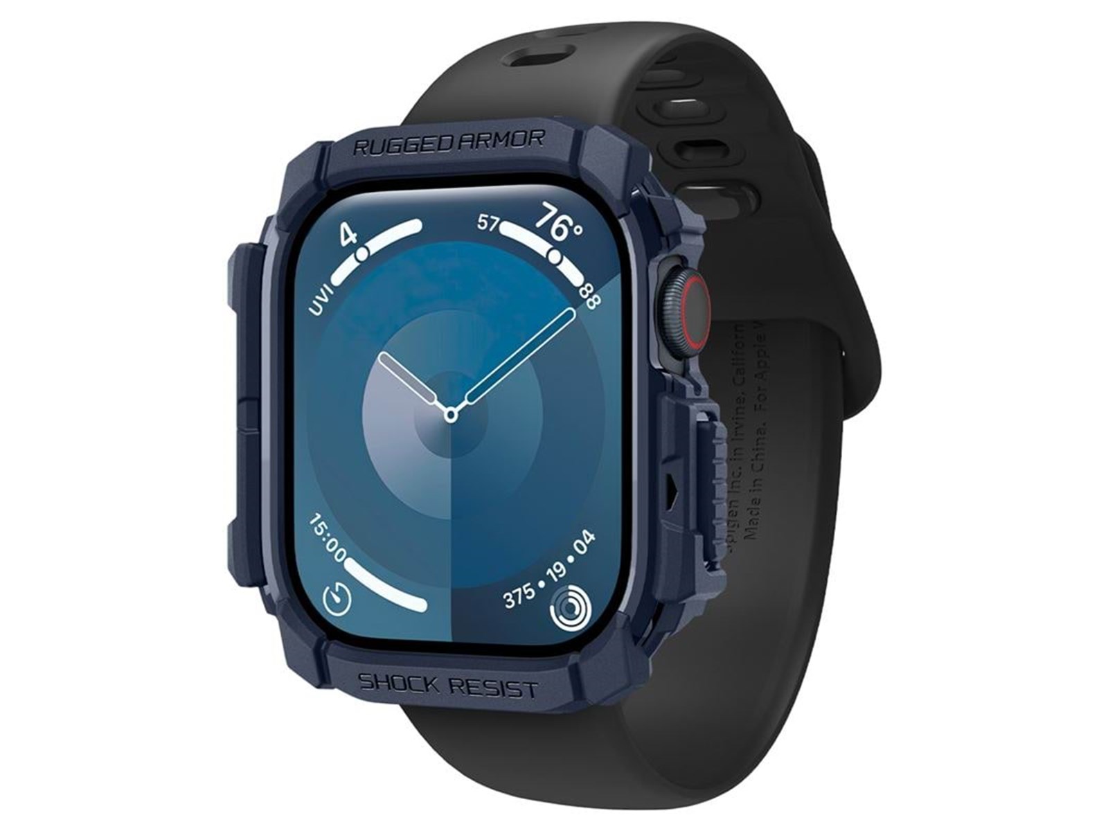 Spigen Rugged Armor - navy blue - Apple Watch 11/10 42mm | Günstig