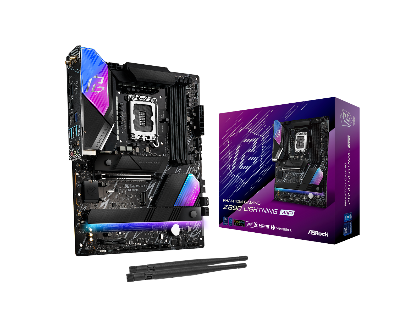 ASRock Z890 LIGHTNING WIFI Mainboard - Intel Z890 - Intel LGA1851 ...