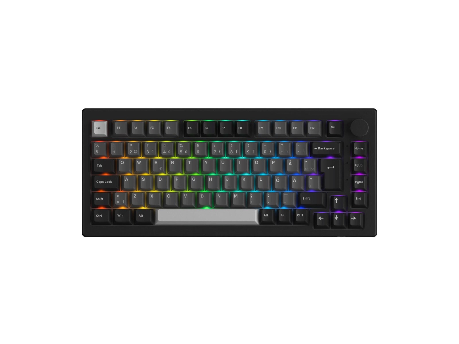 Akkogear 5075B Plus-S - Black&Silver - Akko V3 Lavender Purple Pro ...