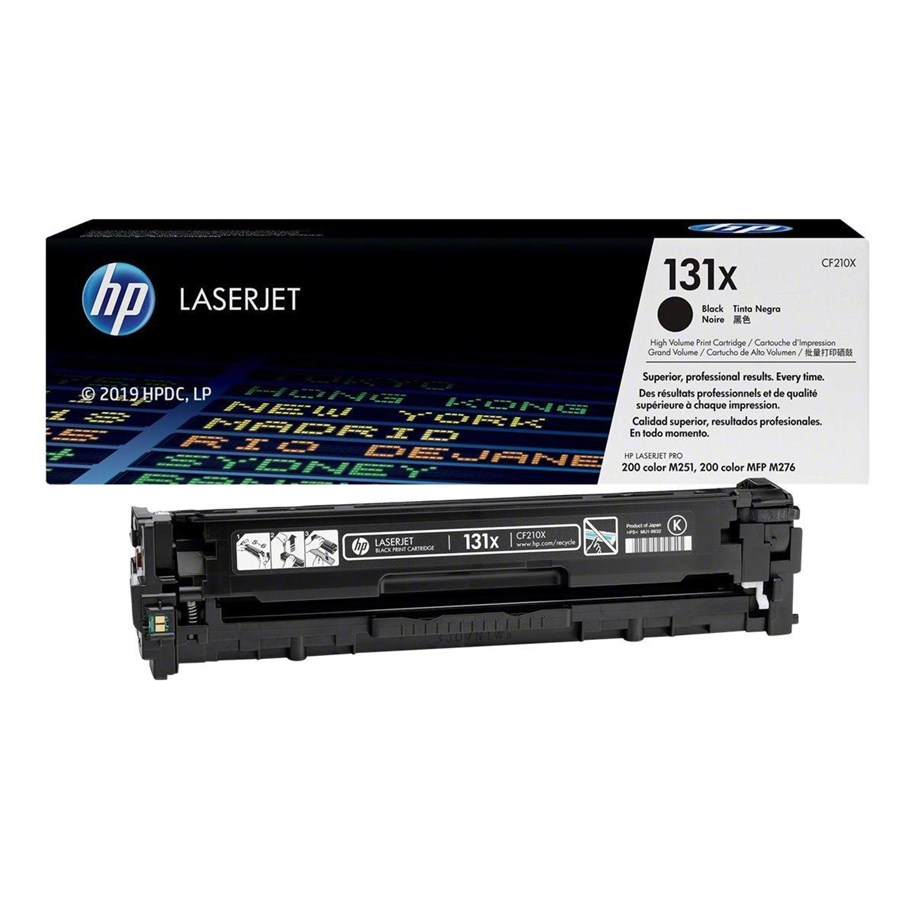 HP 131X / CF210X High Capacity Black Toner - Tonerpatrone Schwarz