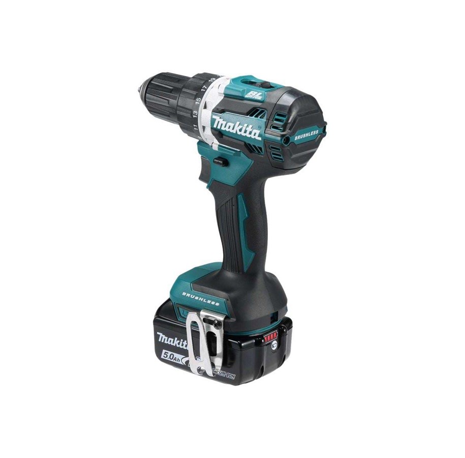 Makita 18v cordless driver drill ddf484rtj brushless | Auf Lager