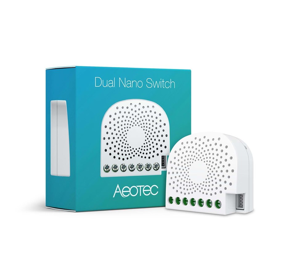 Aeotec Dual Nano Switch with Power Metering | Günstig