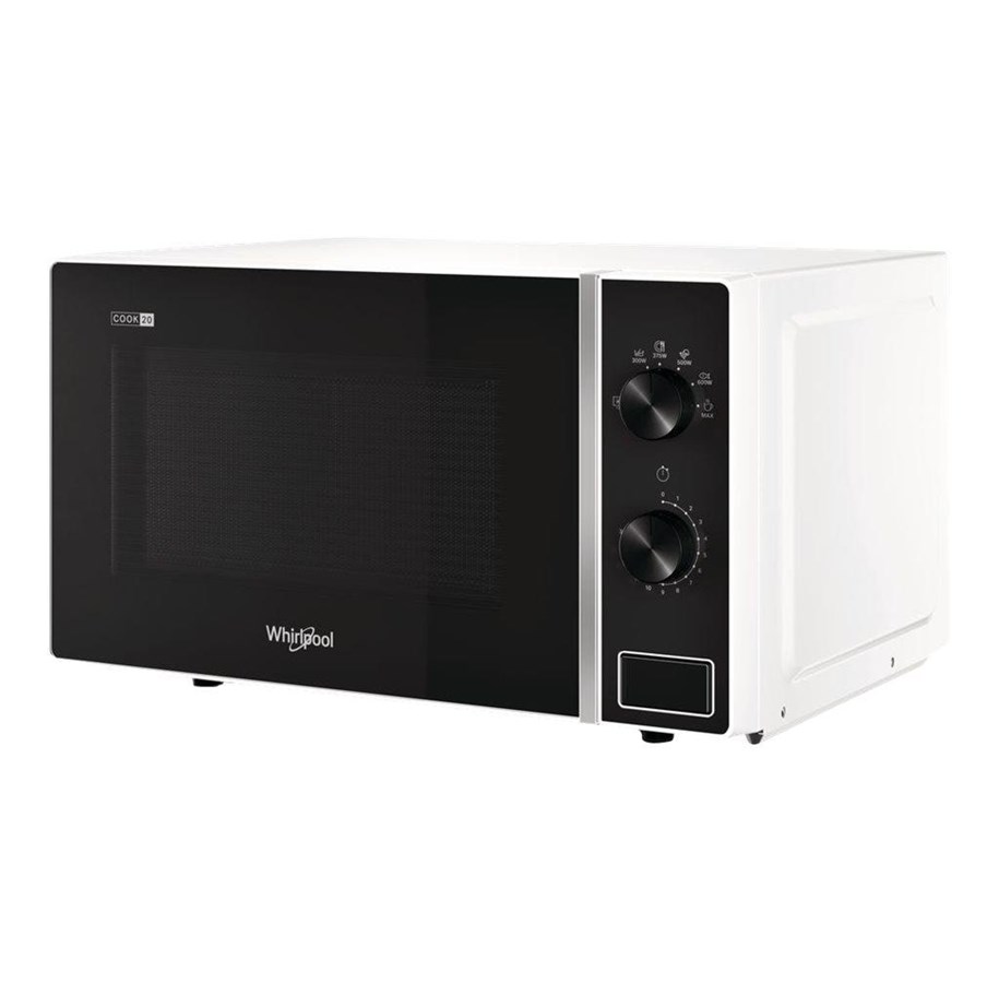 Whirlpool COOK 20 MWP 101 W Mikrowelle, 20 Liter, 700 W, weiß