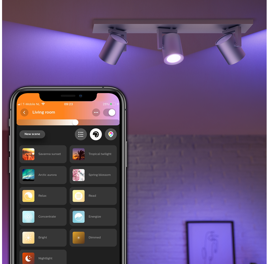 Philips Hue Argenta 3er Spot - Alu | Günstig