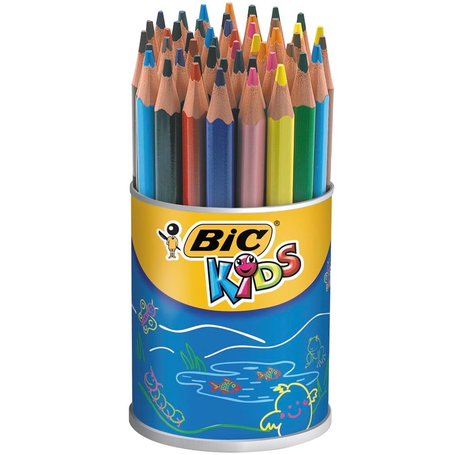 BIC Kids Evolution Triangle ECOlutions Triangular Buntstifte – Farblich ...