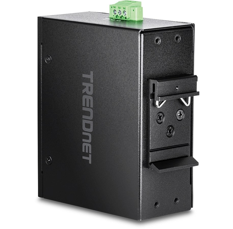 TRENDnet TI-ELC80 8-Port Industrial Fast Ethernet DIN-Rail Mini Switch