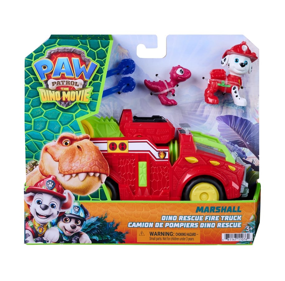 Paw Patrol Movie 3 Dino Theme Vehicle Marshall | Günstig